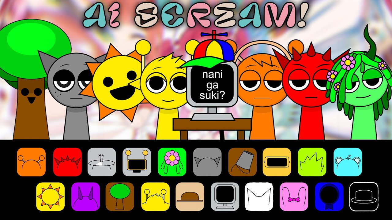 Incredibox Sprunki: Ai Scream! (Nani Ga Suki) - MOD/COVER - YouTube