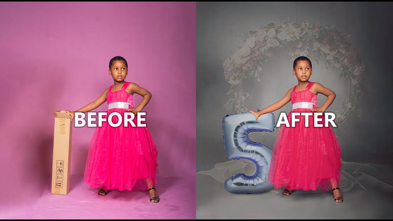 HOW TO DO SIMPLE BIRTHDAY MANIPULATION USING ADOBE PHOTOSHOP - YouTube