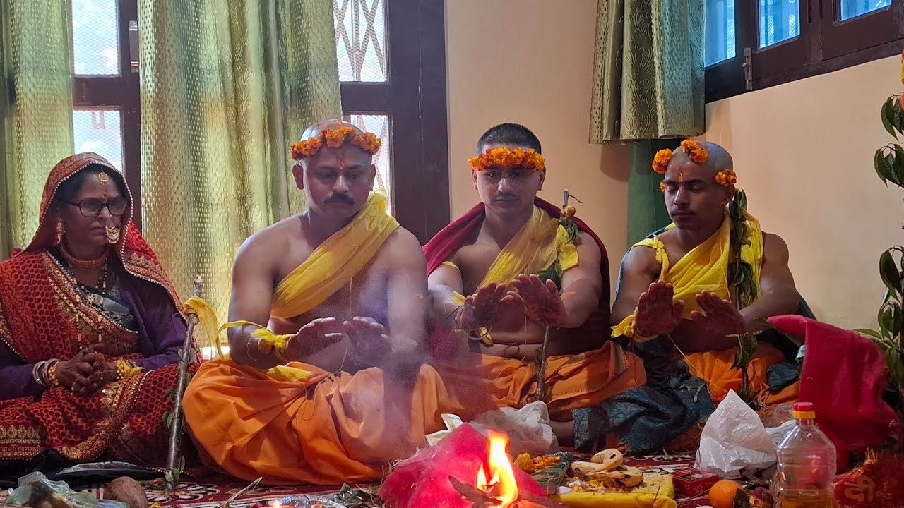 YAGNOPAVIT SANSKAR AT HOME...WHOLE HAVAN & KARMKAND PROCEDURE IN ONE ...