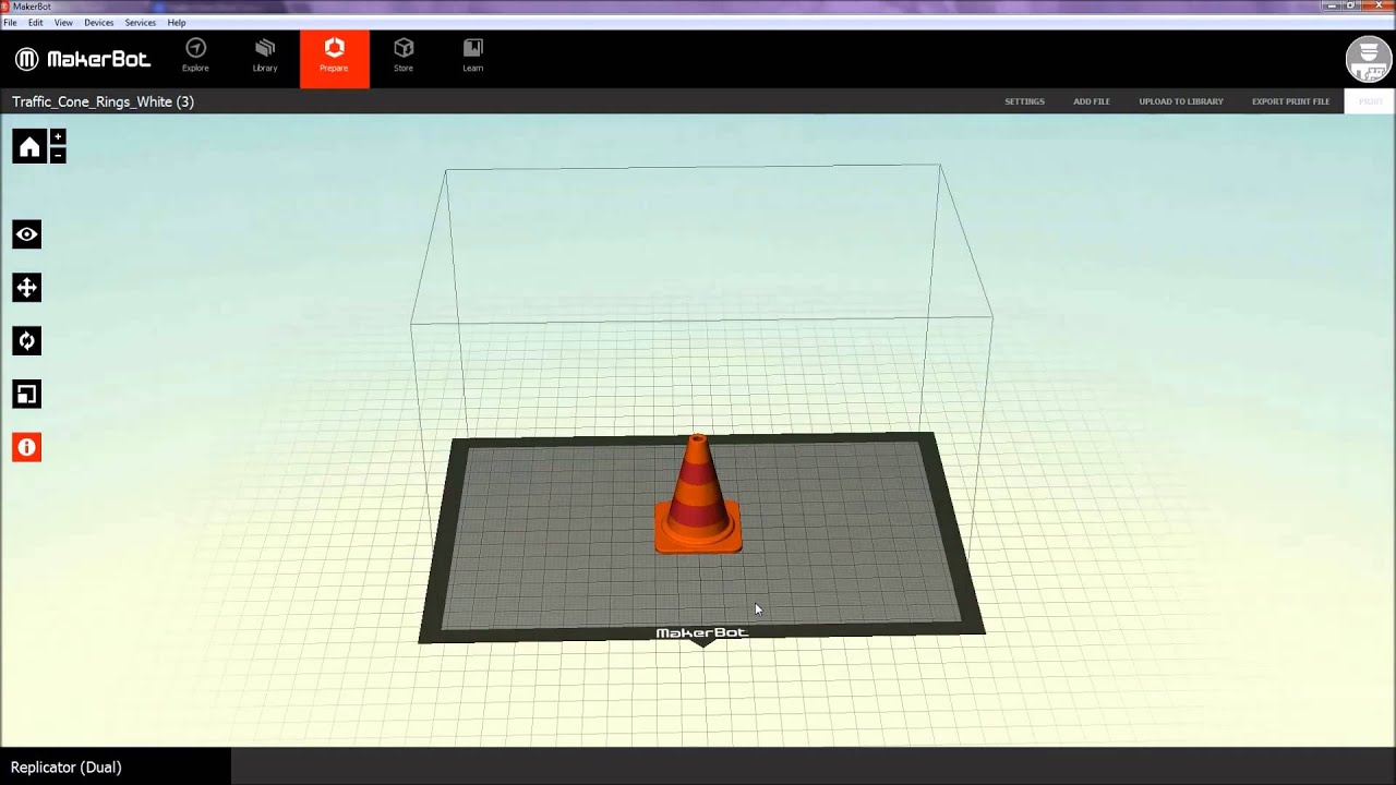 How To Print Dual Extrusion 3D Print Designs - YouTube