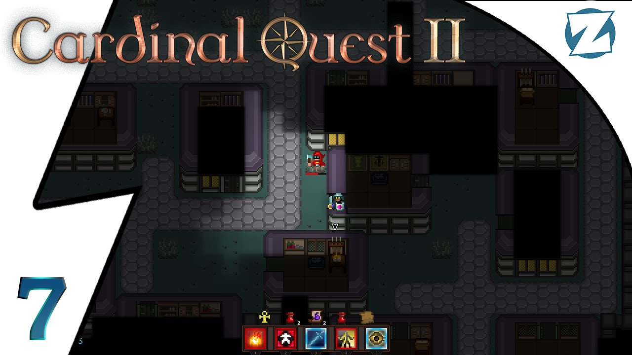 Cardinal Quest 2 Gameplay - Ep 7 - Mage Academy - Let's Play (Wizard ...