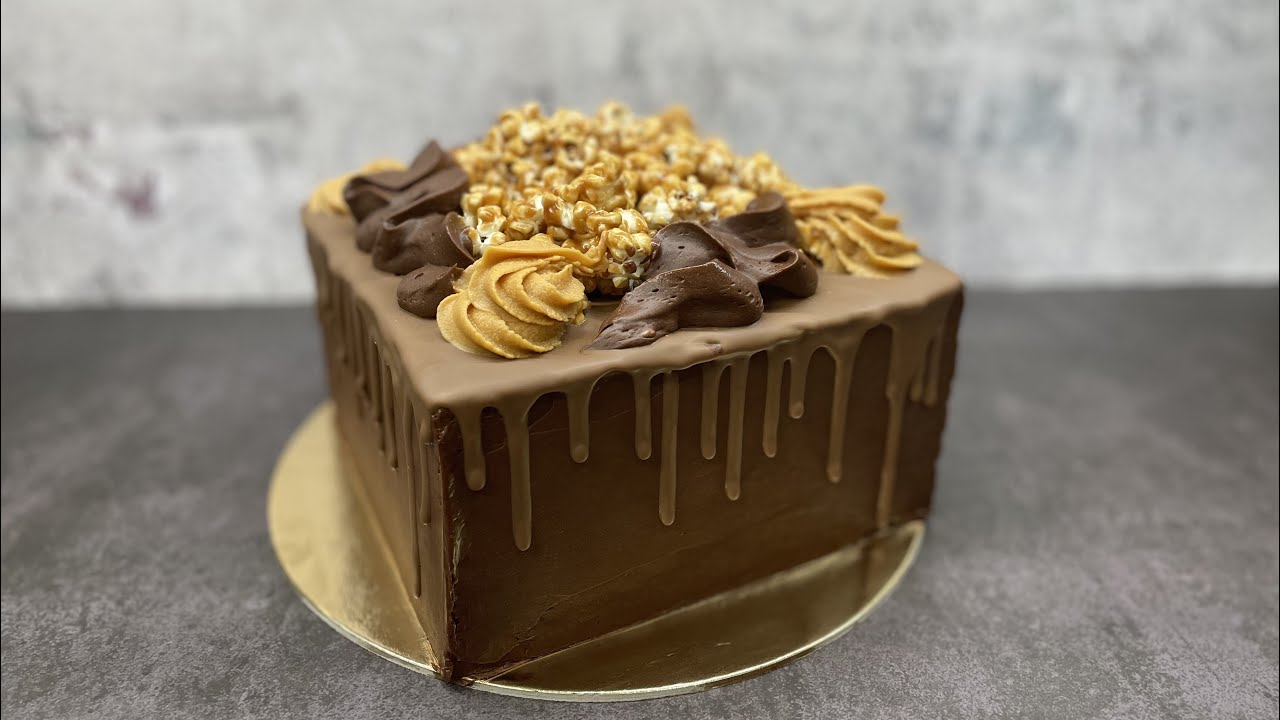 Sós karamellás torta - YouTube