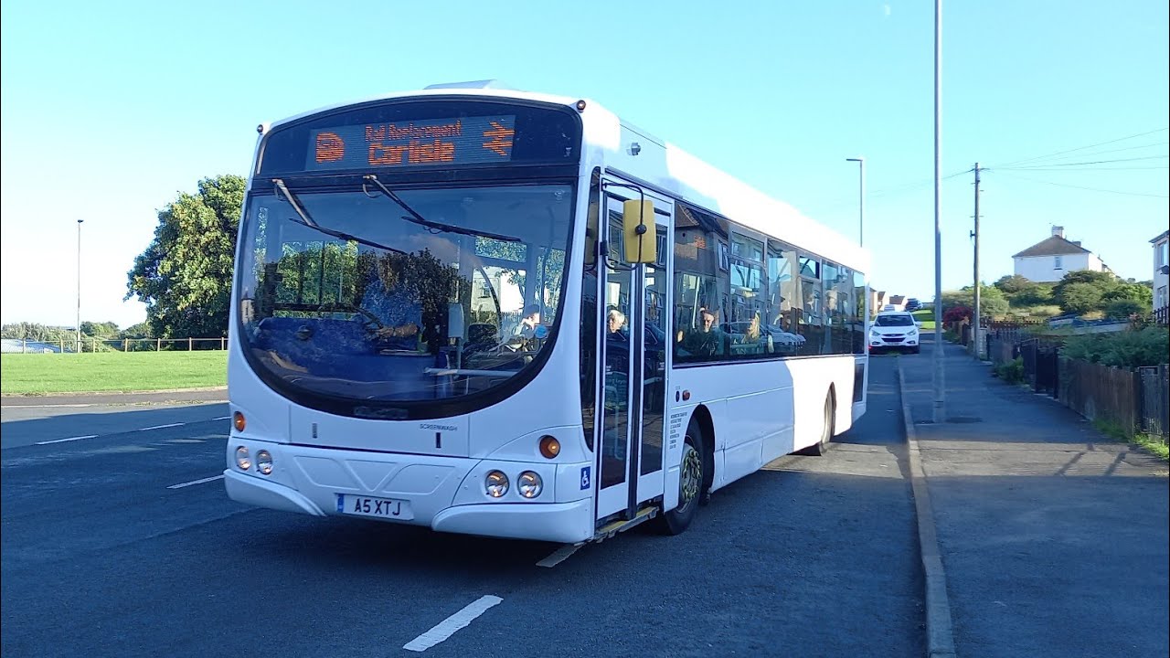onboard Scania Wrightbus, A5 XJT - YouTube