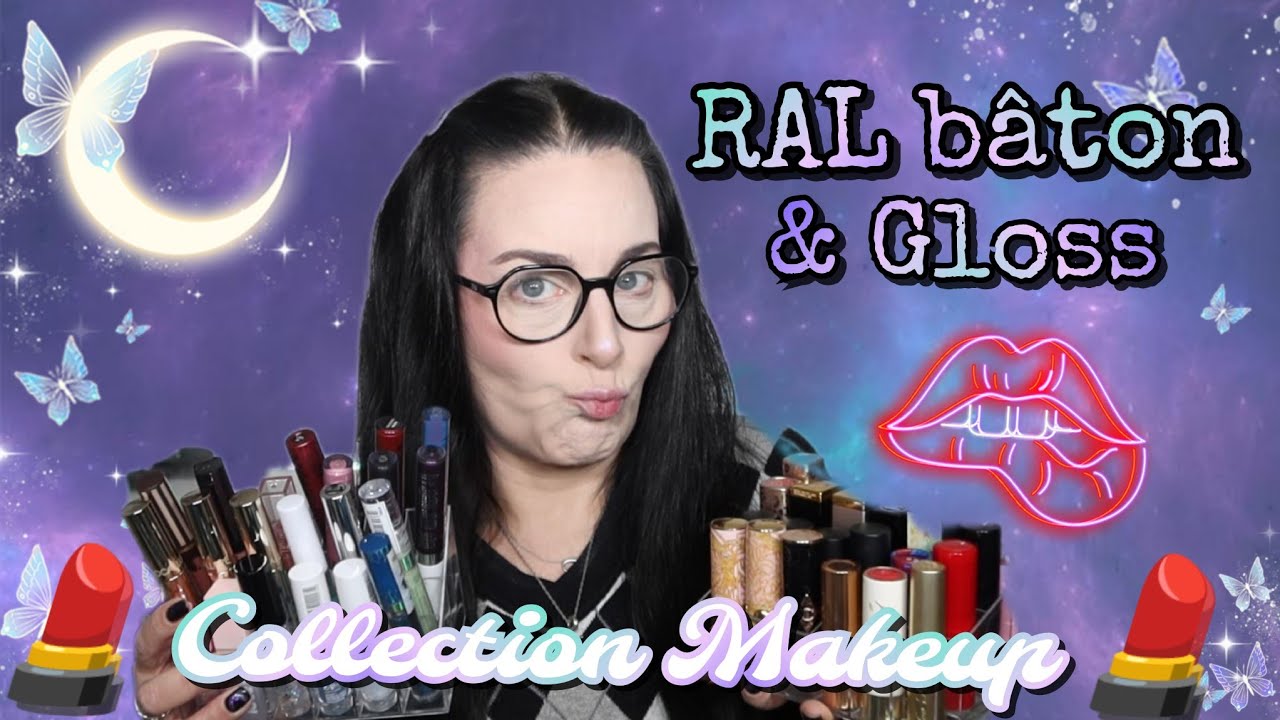 Mes rouges à lèvres baton & Gloss💄| Collection makeup en détail - YouTube