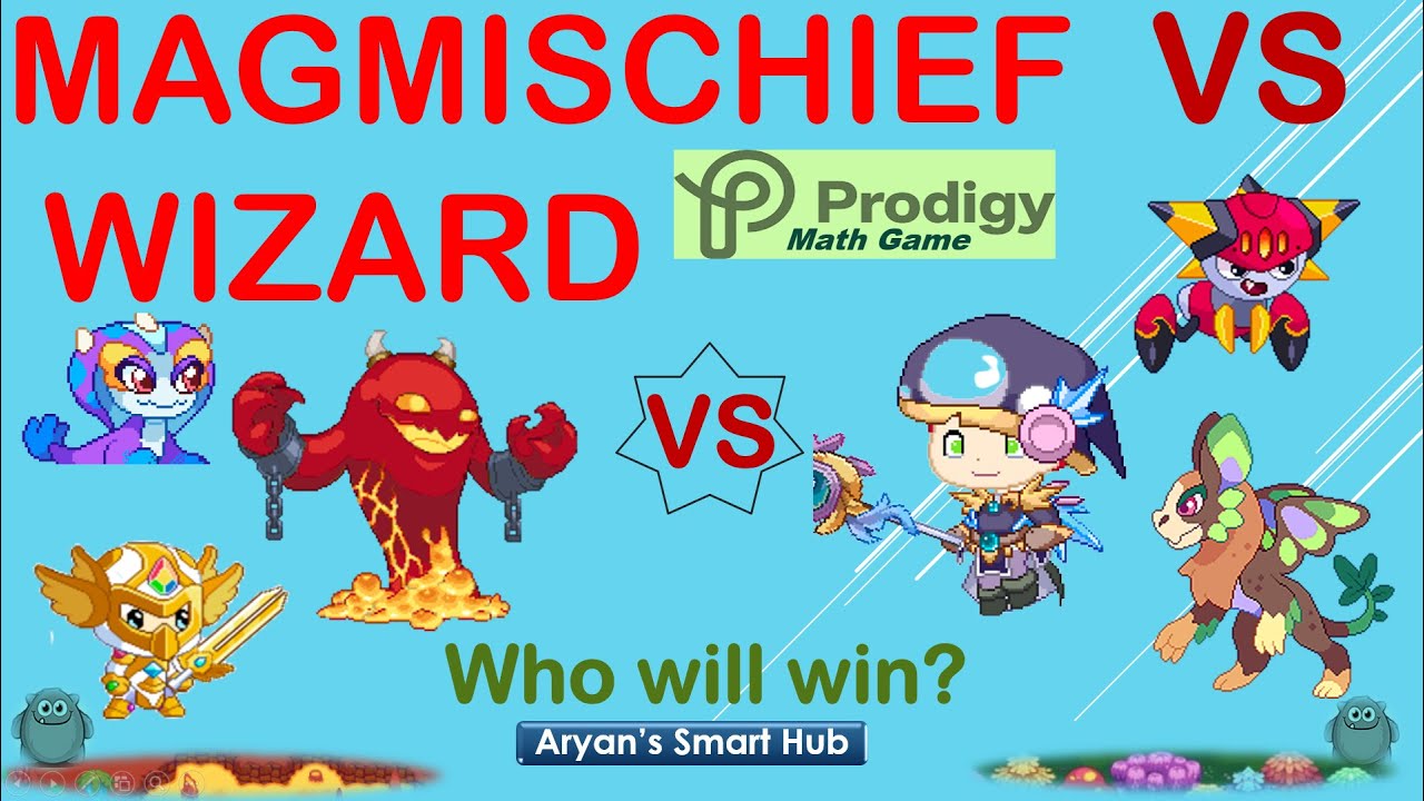 Arena battles in prodigy game || Battle with magmischief - YouTube