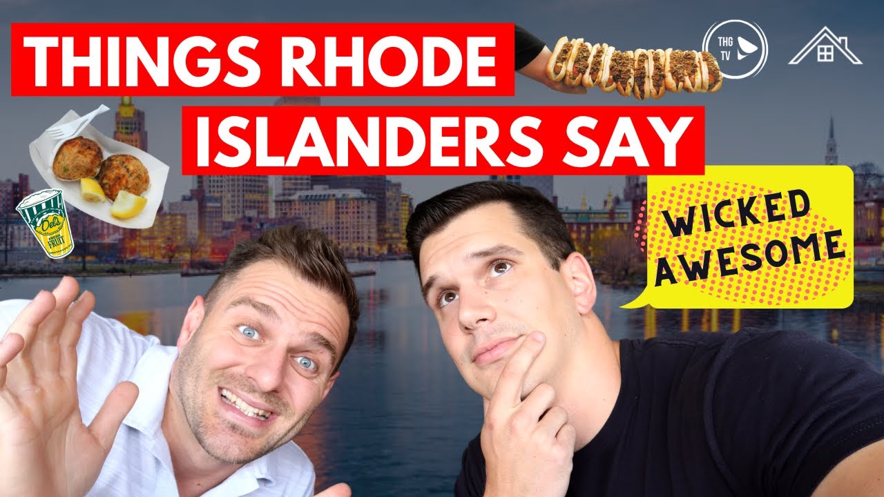 Things Rhode Islanders Say! - YouTube