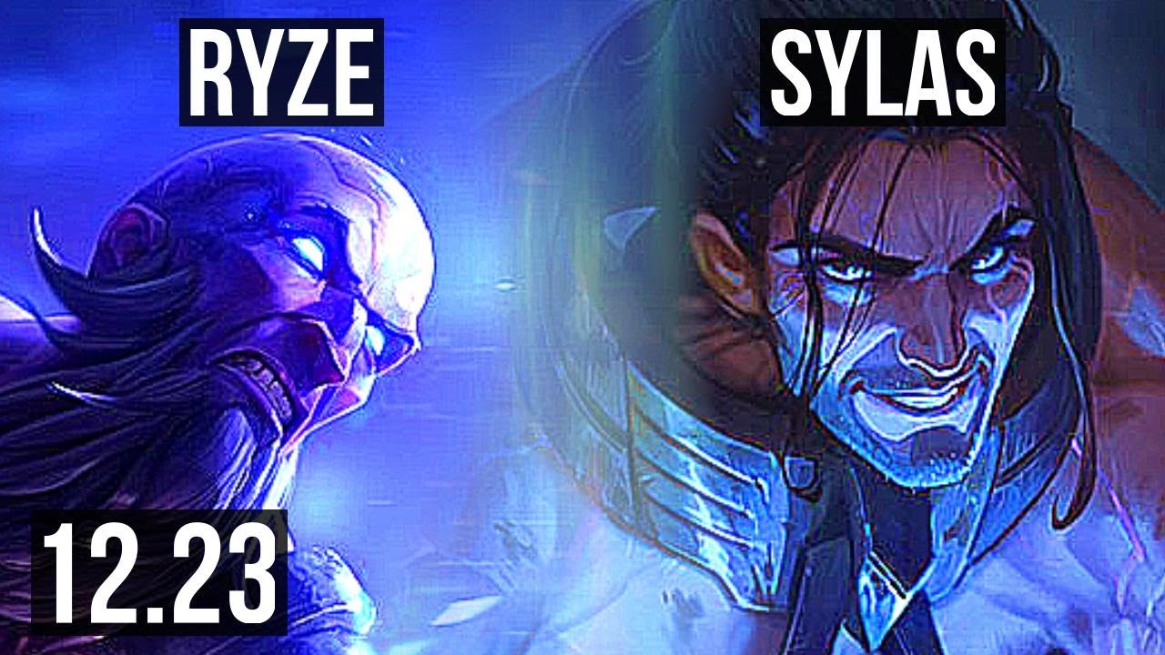 RYZE vs SYLAS (MID) | 11/0/3, Legendary, Rank 13 Ryze | EUW Challenger ...