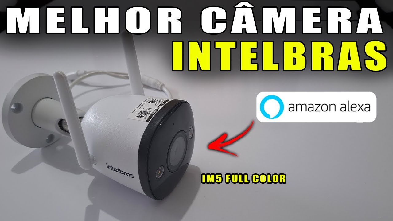 A MELHOR CÂMERA EXTERNA INTELBRAS IM5 FULL COLOR! VALE A PENA COMPRAR ...