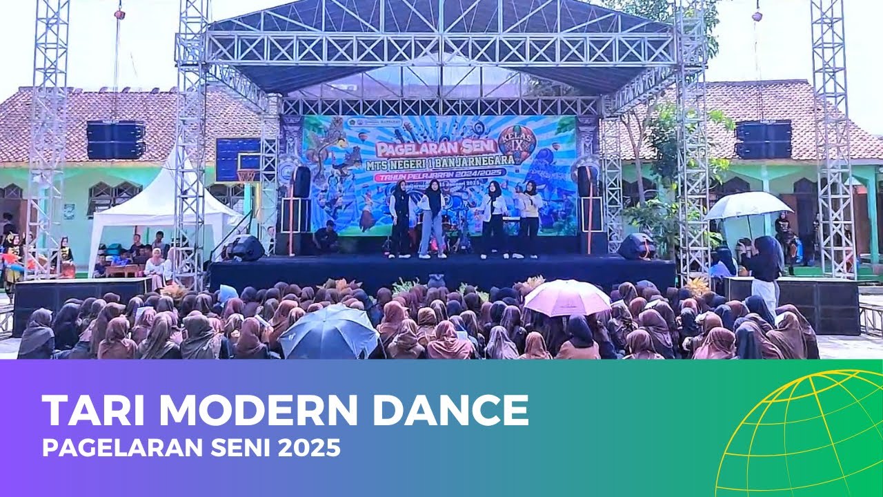 Tari Modern Dance | Pagelaran Seni 2025 - YouTube