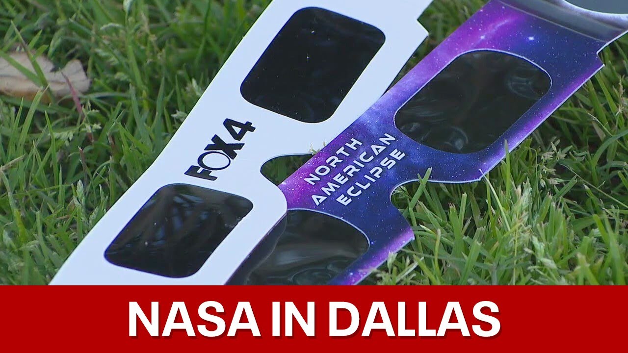 Solar Eclipse: NASA set up at Dallas Arboretum ahead of Monday's ...