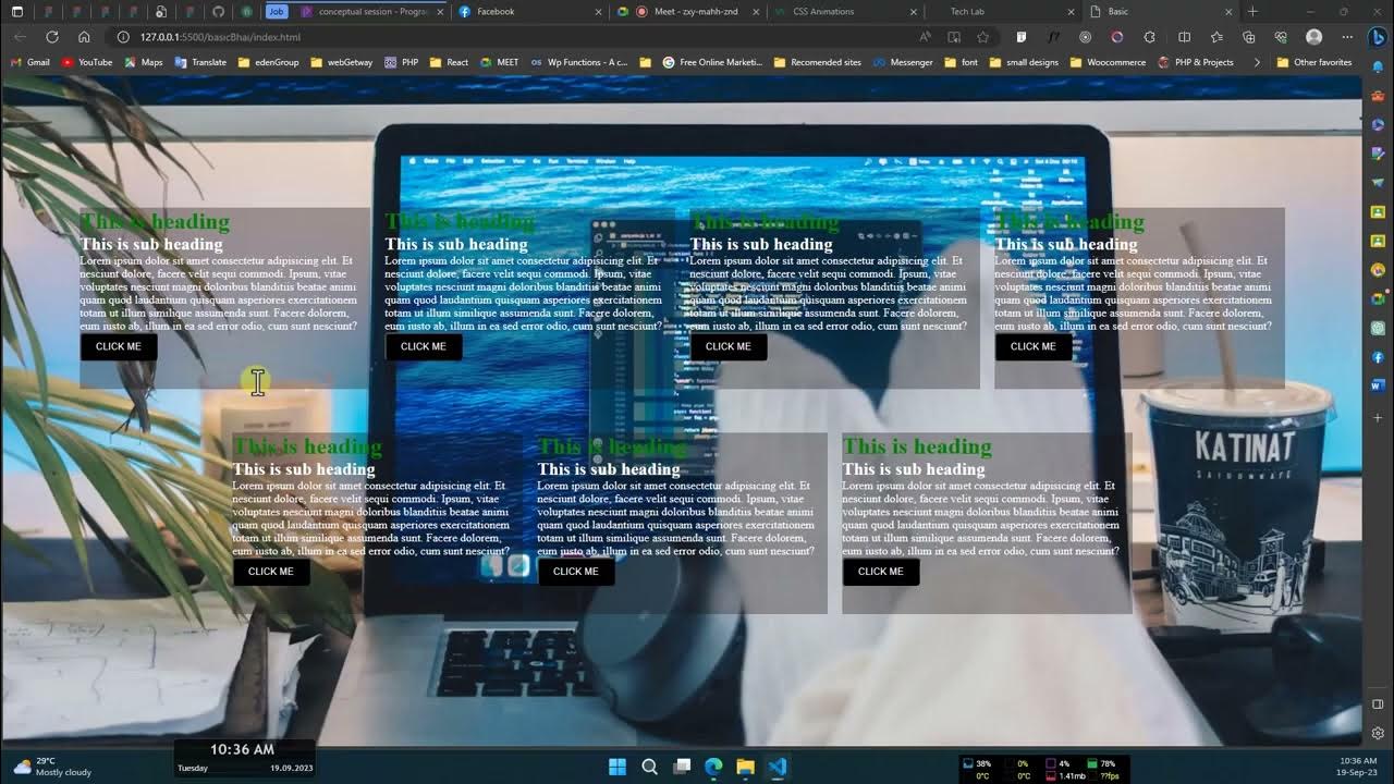 CSS Basic To Advance with Project part 2 - YouTube