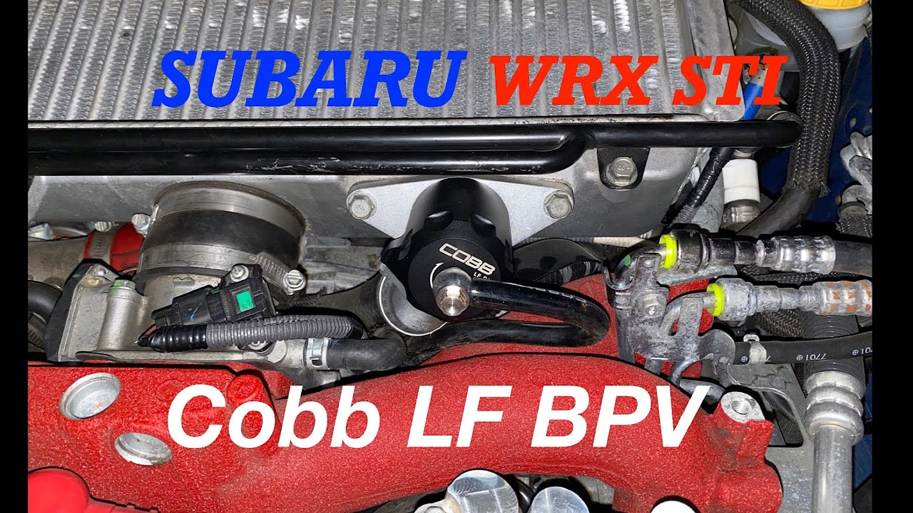 Subaru WRX STI Cobb LF BPV Install - YouTube
