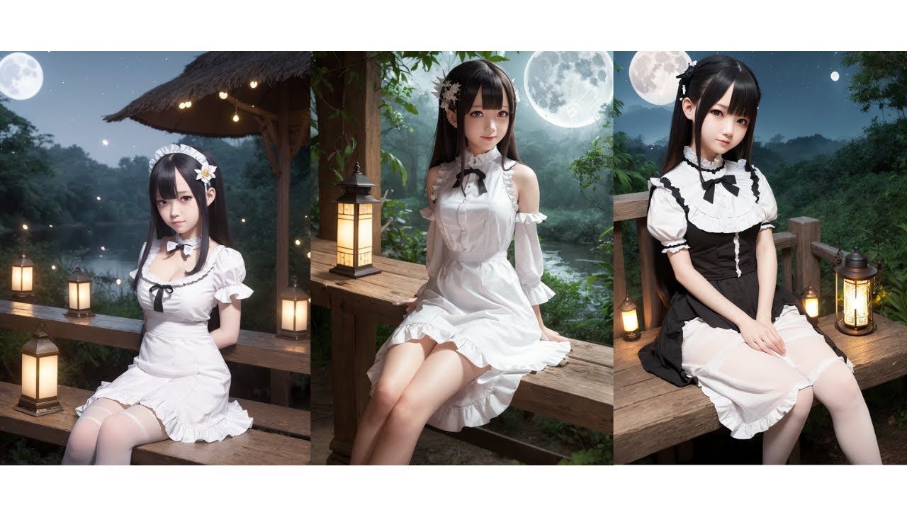 [4K AI Gallery]Lolita 蘿莉塔 롤리타 ロリータ - YouTube