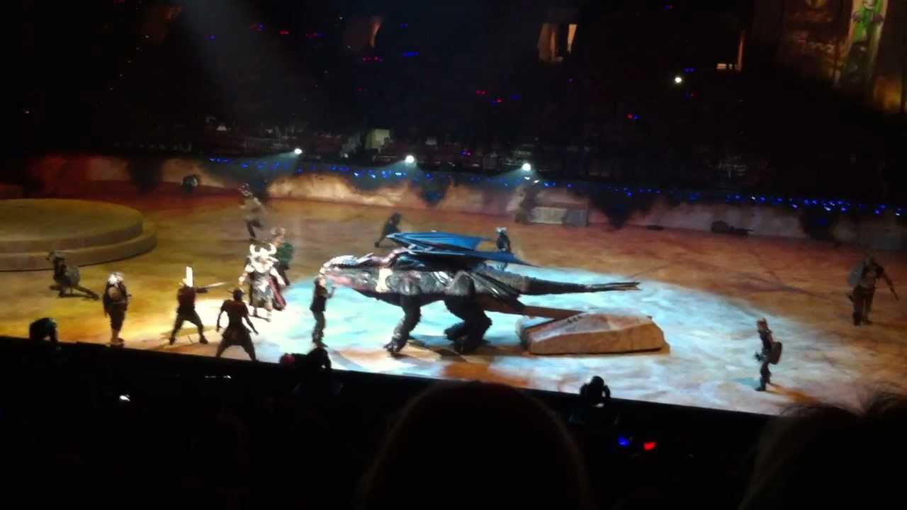 Toothless Captured - How To Train Your Dragon (live) - YouTube