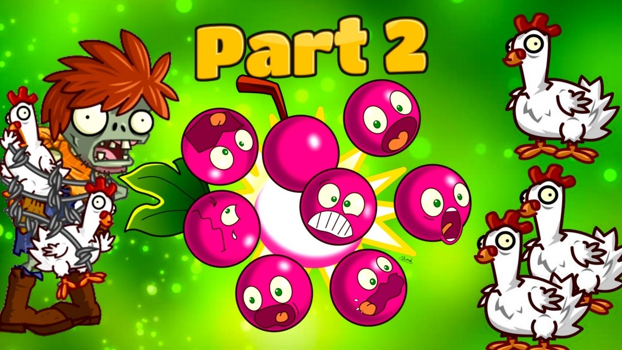 Plants vs. Zombies 2 Chicken Wrangler Zombies Part 2 - YouTube