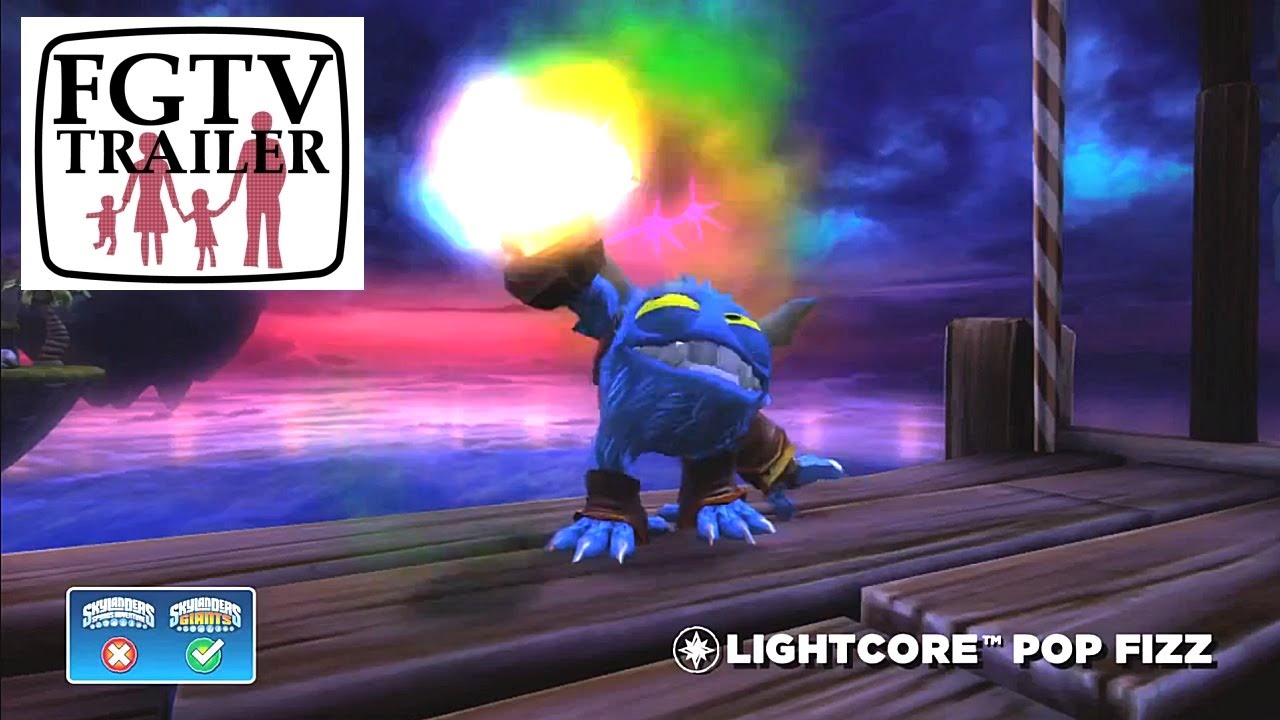 Skylanders Giants Lightcore Pop Fizz HD Trailer - YouTube