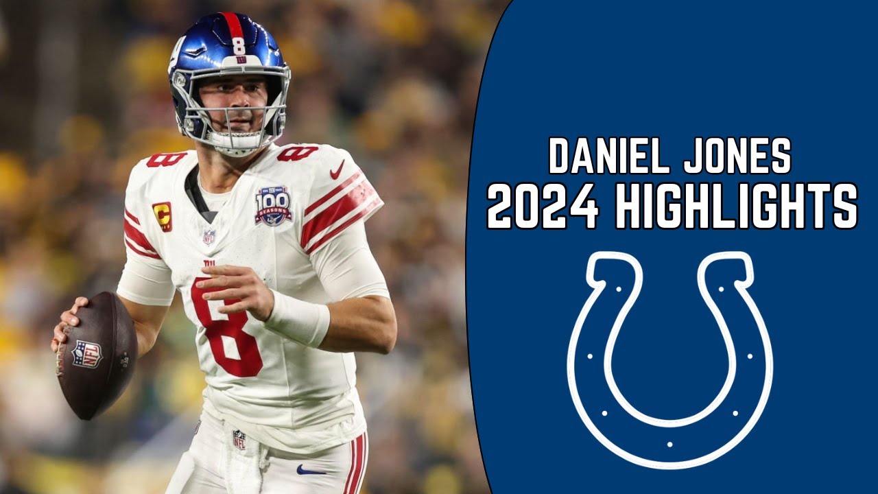 Daniel Jones Highlights 🔥 | Welcome to the Colts - YouTube