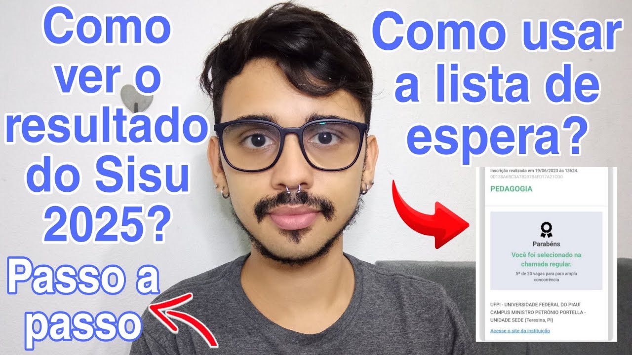 COMO VER O RESULTADO DO SISU 2025? PASSO A PASSO ATUALIZADO! - YouTube