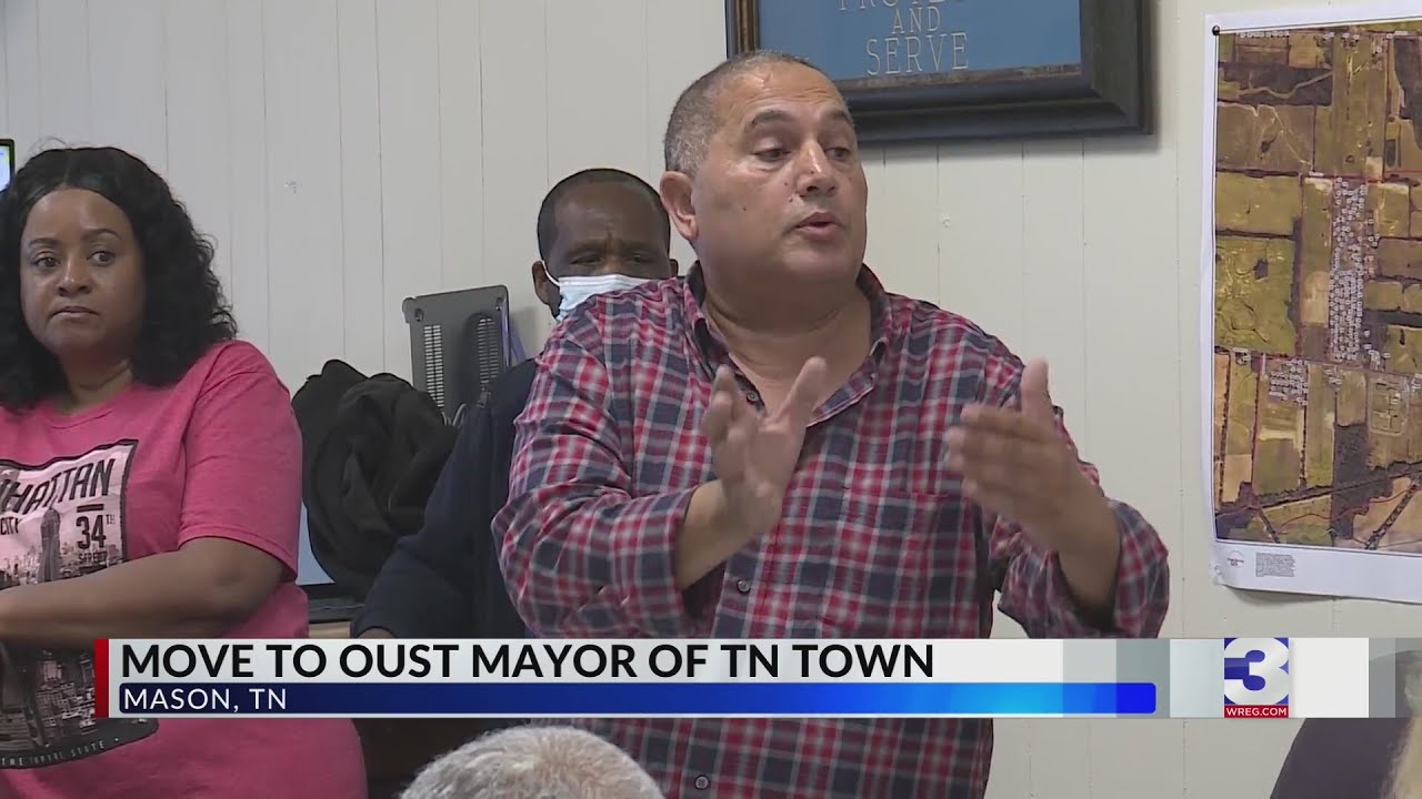 Mason, TN board members looking to vote mayor out of office - YouTube