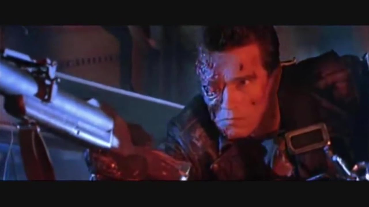WHAT IF Arnold was using an Airsoft grenade launcher in Terminator 2 ...
