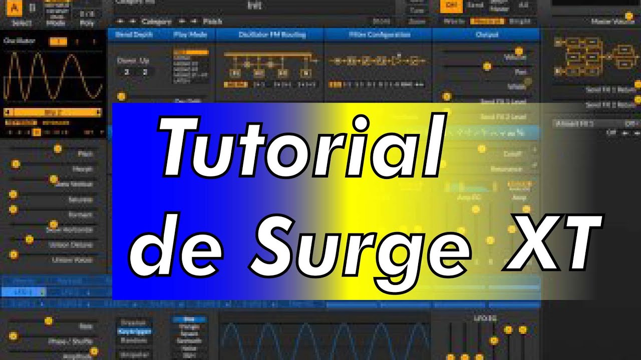 Surge XT - Tutorial - Plugin Gratis - YouTube