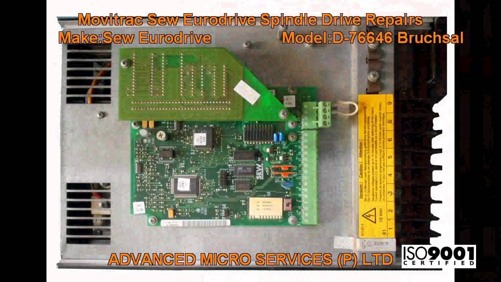 Movitrac Sew Eurodrive D-76646 Spindle Drive Repairs @ Advanced Micro ...