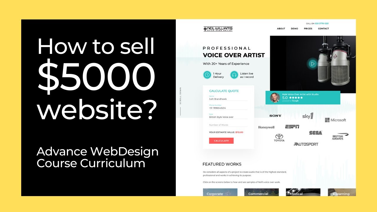 How to sell $5000 websites? - The Ultimate Web Design Process | Advance ...