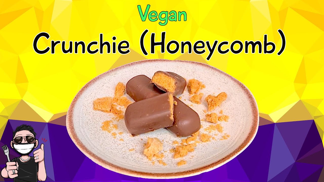 Vegan Crunchie - *Honeycomb* Recipe (How To Make) - YouTube
