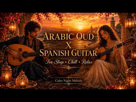 Arabic Oud & Spanish Guitar | Elegant Acoustic Oud Music for Deep Sleep