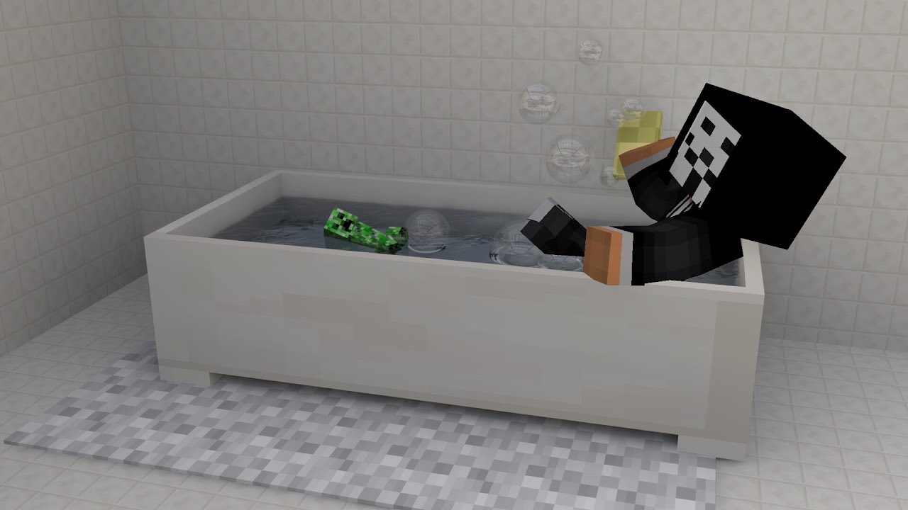 Construindo uma banheira no Minecraft - YouTube