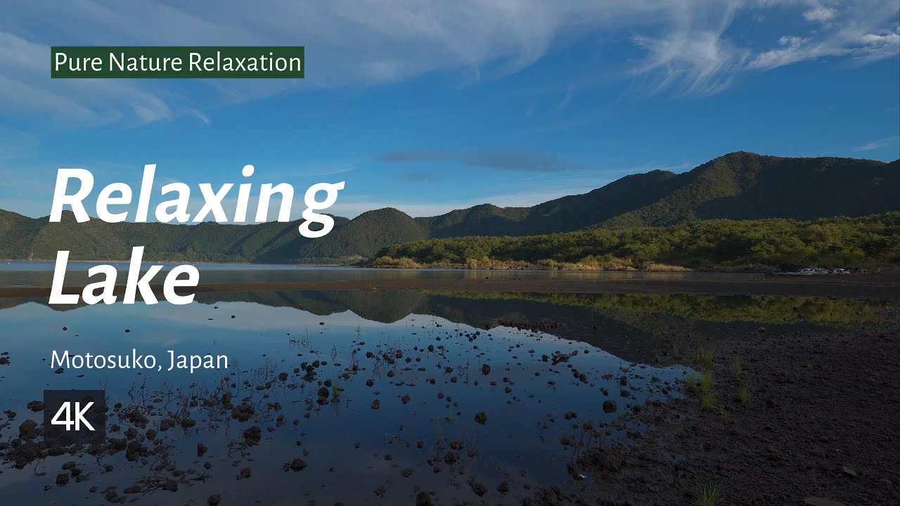 Relaxing Lake Morning Calm | Gentle Birdsong & Still Reflections | 4K ...