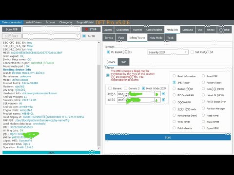 Redmi Note 8 Frp By Unlock DFT PRO Tool II Xiaomi Redmi Note 8 Pattern DFT PRO Tools Unlock ...