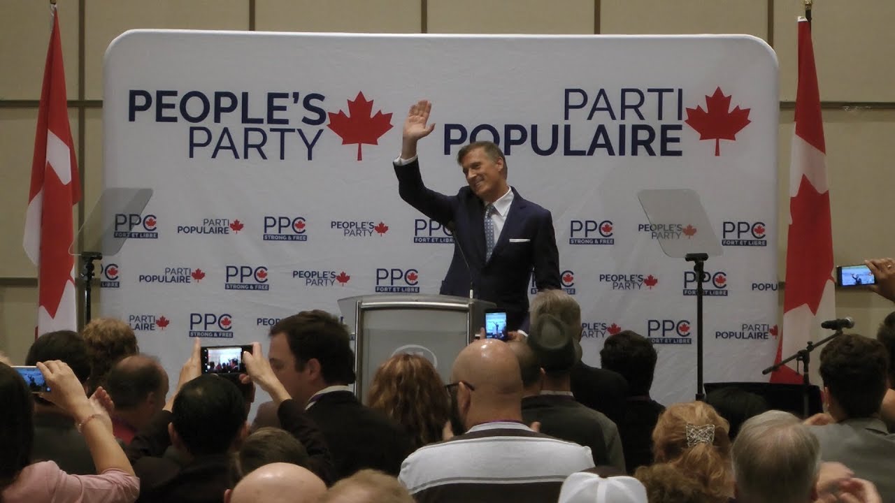 Maxime Bernier acclaimed as Leader of the People's Party of Canada ...