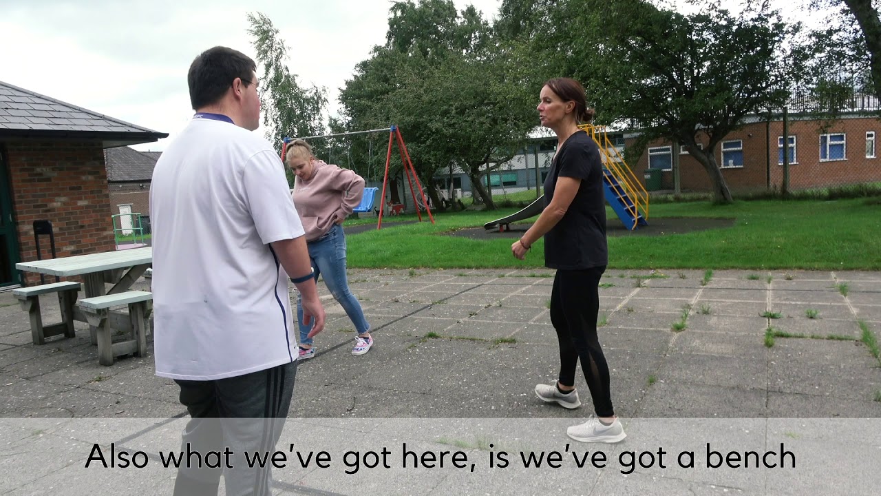 Carlisle Mencap Exercise 8 - Outdoor - YouTube
