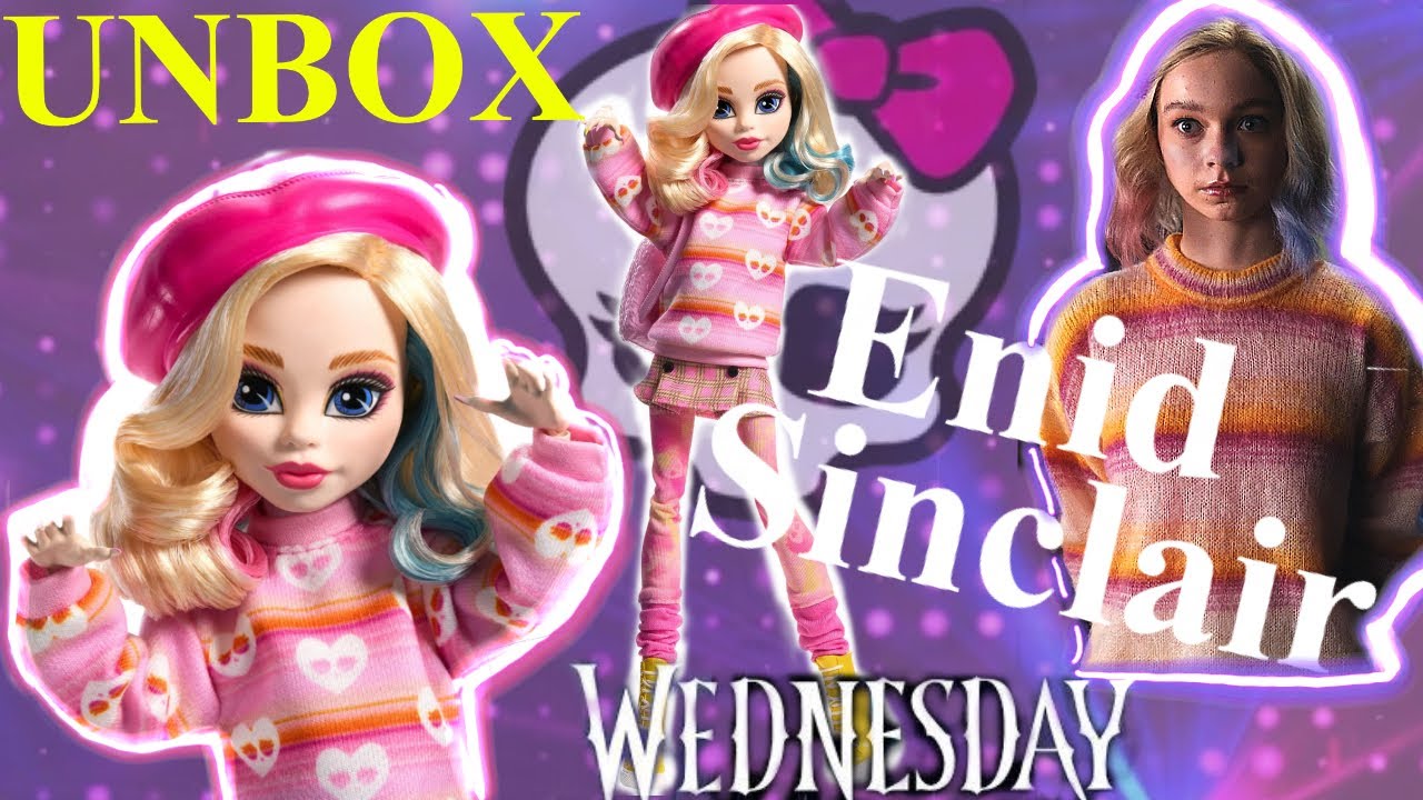 Enid Sinclair Doll Unboxing!! Monster High x Wednesday Collection - YouTube