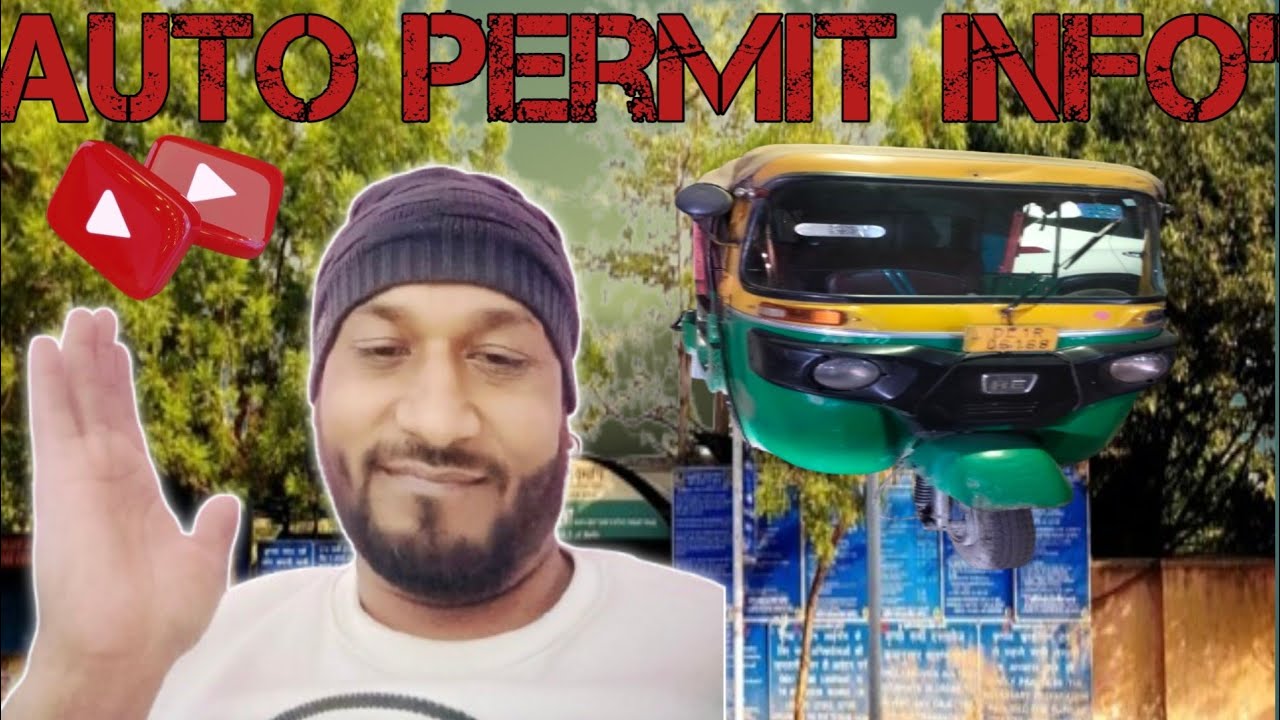 Auto Permit Ke Liye Authority Gaya | Delhi Auto Rickshaw Driver Life ...