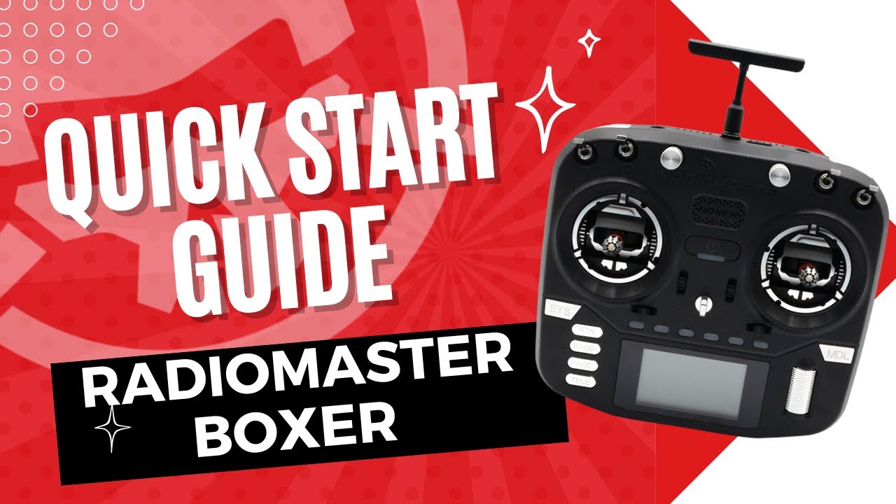 RadioMaster Boxer Quick Start Guide (EdgeTX) - YouTube