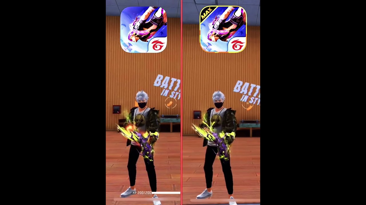 free fire vs free friend Max💔💔 - YouTube