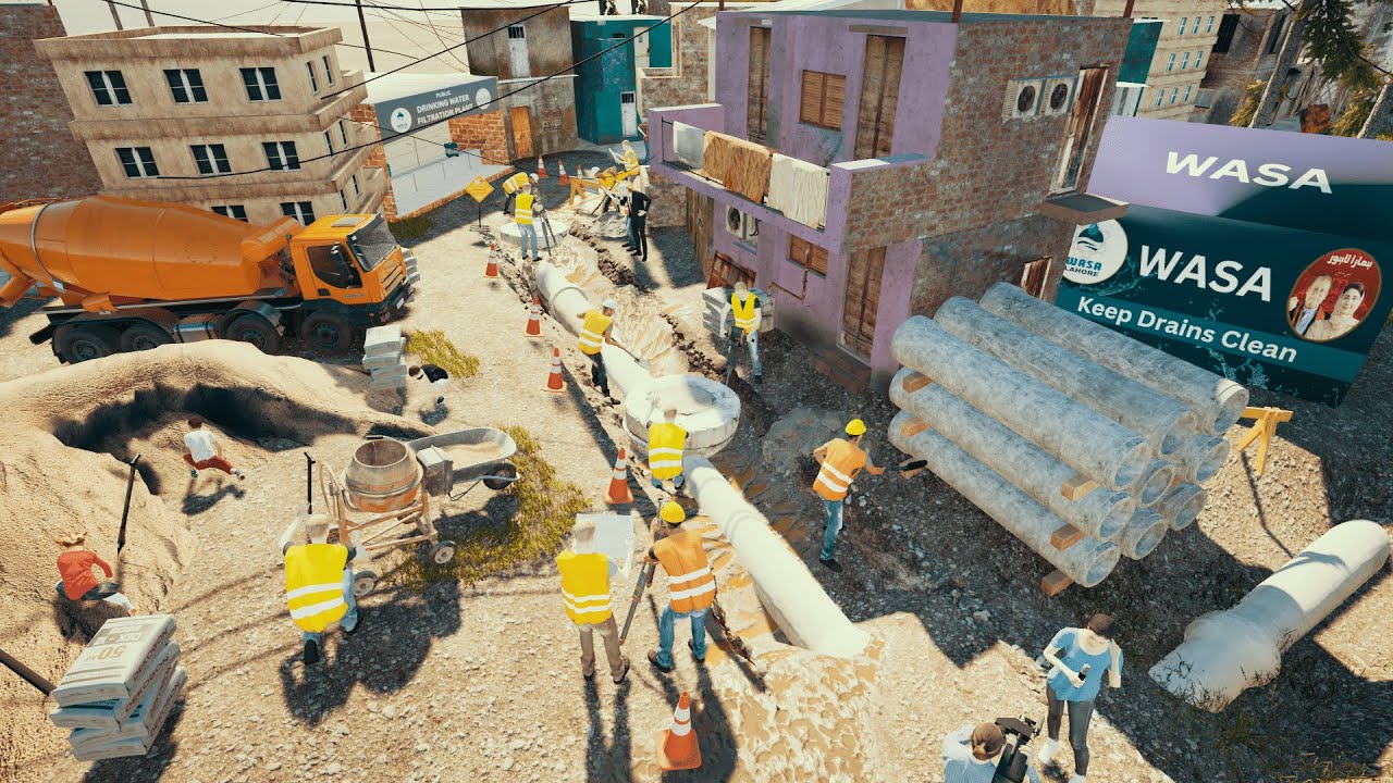 3D Animation for Sewage System | #seweragesystem | #nespak #3danimation ...