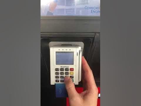 UPT1000 Castles POS terminal deploys at gas station in Singapore 1 - YouTube