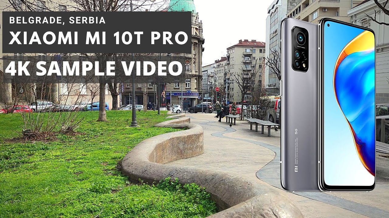 Xiaomi Mi 10T PRO Camera Test - Belgrade Downtown - Sample Video 4K
