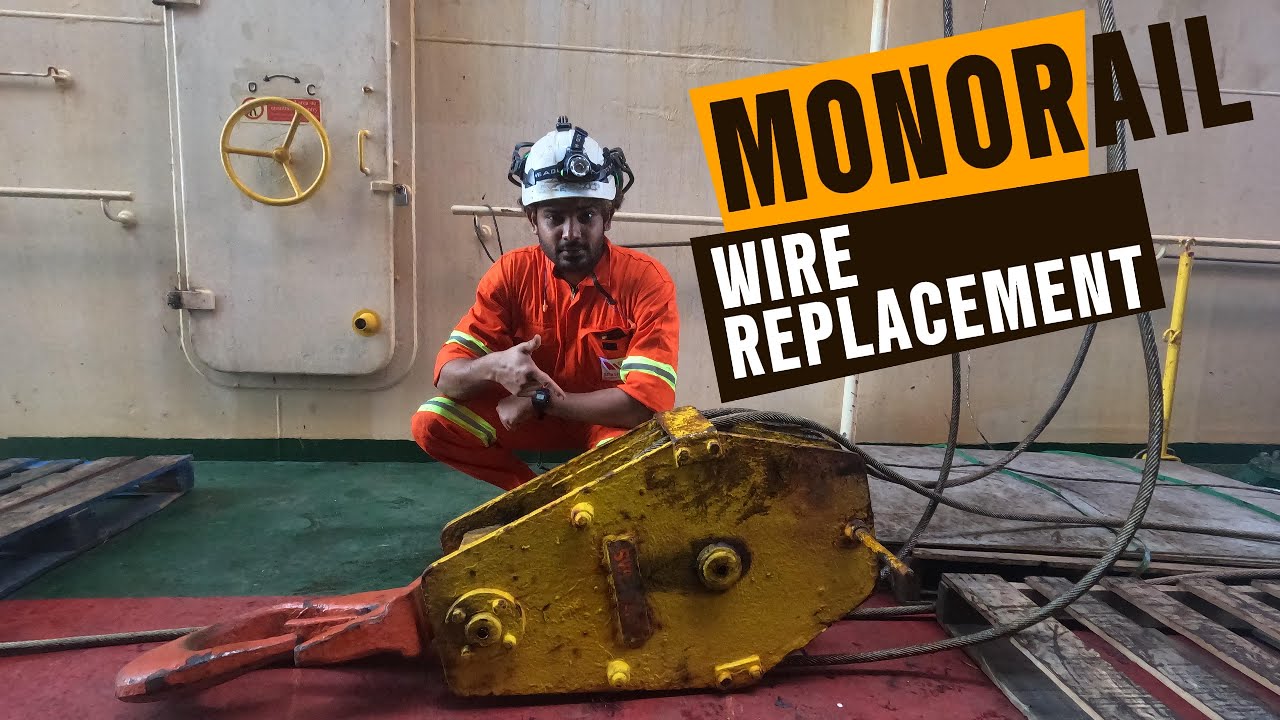 Monorail Wire Replacement @ SEA - YouTube