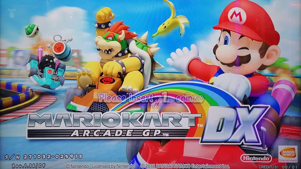 Mario Kart Arcade GP DX (2013) gameplay - YouTube