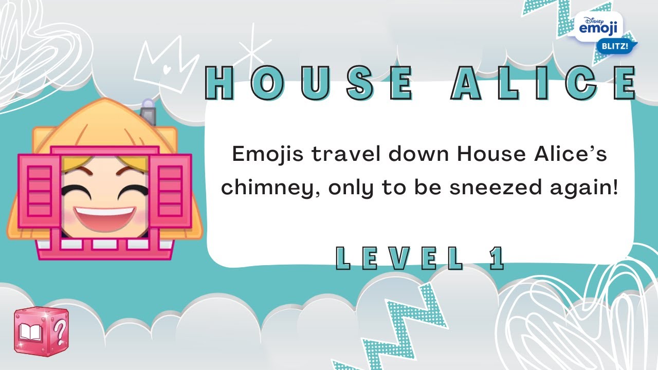 Disney Emoji Blitz - House Alice (Level 1) - Alice in Wonderland ...