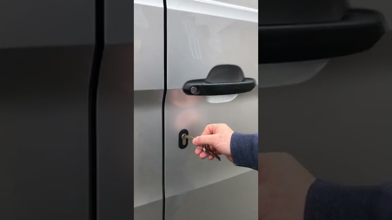 VW Crafter Secured With S-Series Locks4Vans Deadlocks & Hook Locks ...