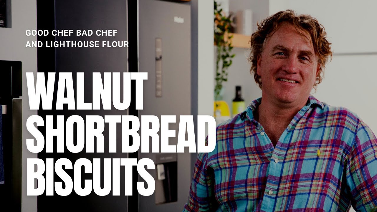 Good Chef Bad Chef S5E230 X Lighthouse Walnut Shortbread Biscuits ...