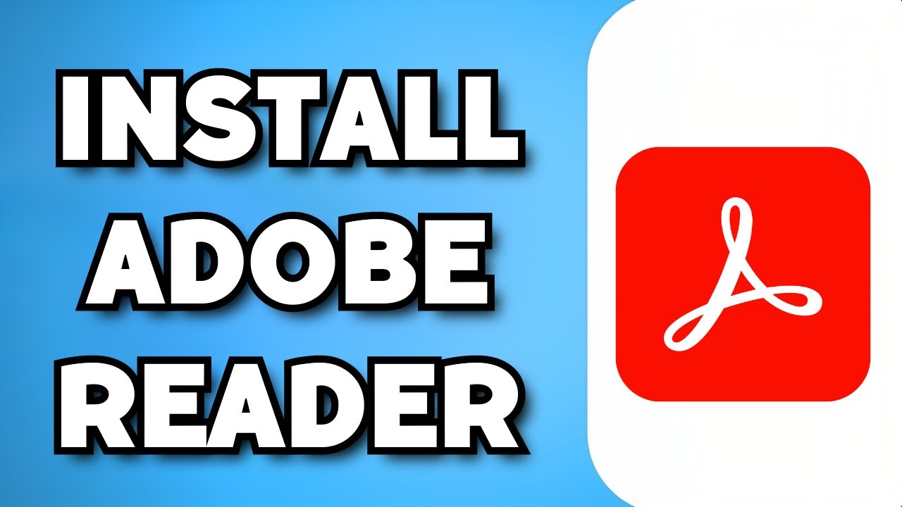 How To Install Adobe Reader on Windows 10/11 (2023 Guide) - YouTube
