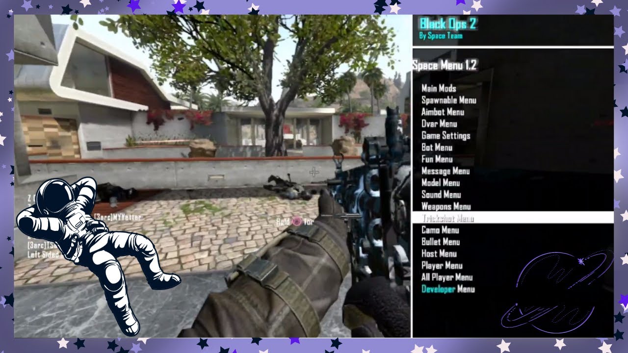 COD BO2 *New* GSC Menu Space Menu V1.2| Offline Use Only - YouTube