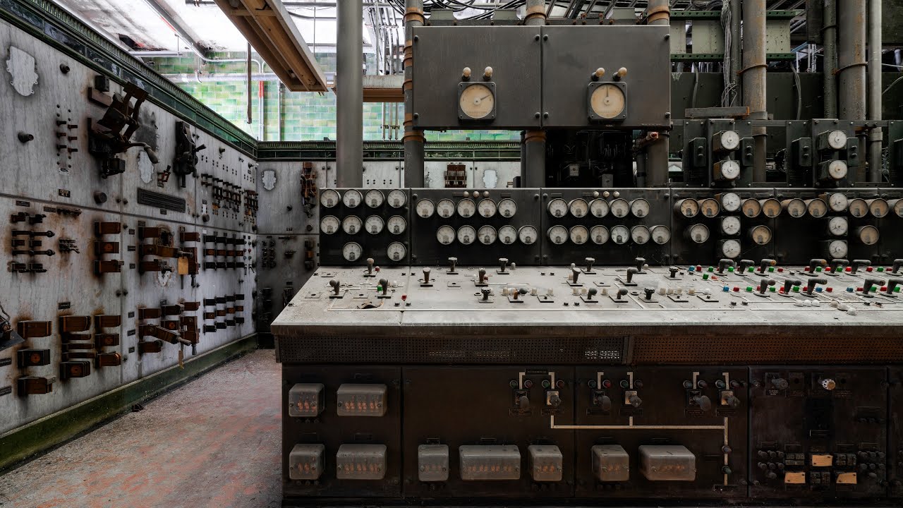 Exploring Boston's Ancient Power Plant - 120 Year Old Control Room ...