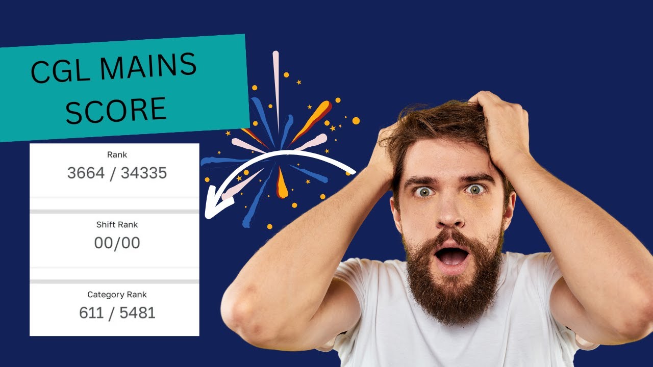 MY CGL MAINS SCORECARD 2023 #youtubevideo #governmentjobs #government # ...